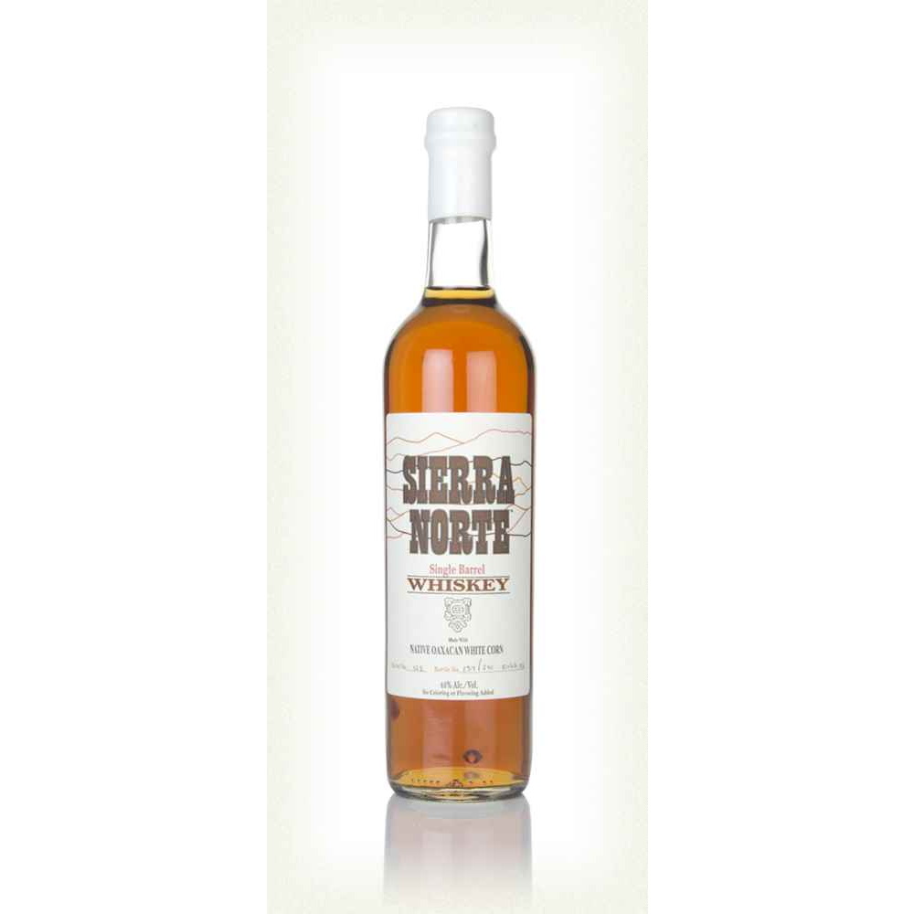 Sierra Norte Single Barrel White Corn Mexican Whiskey 750ml | GABA